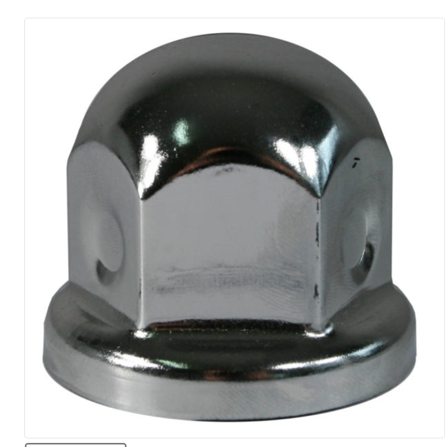 NUT COVERS CHROME FLARED DEEP – Von Pace Group