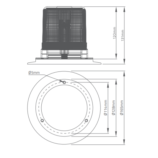 BRITAX BF180 SERIES LED BEACON – Von Pace Group