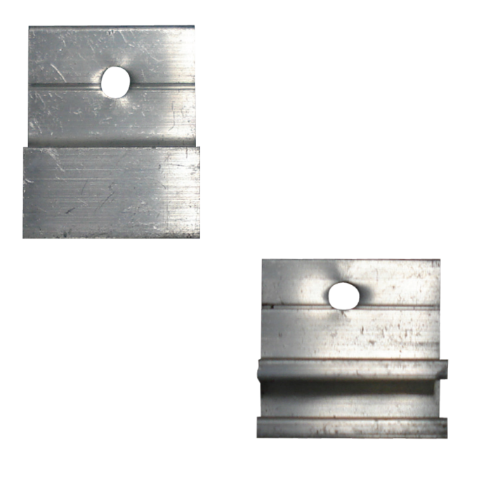 ALUMINIUM CLIP 1 HOLE FOR SPRAY SUPPRESSANT F & H TRACK – Von Pace Group