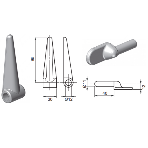 TRAILER ACCESSORIES – Tagged "DROP SIDE HINGES" – Von Pace Group