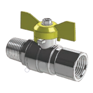 BRASS FITTING - BALL VALVES MALE/FEMALE- IMPERIAL – Von Pace Group
