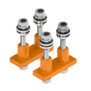 MOTOR MOUNT KIT REAR SUIT KENWORTH K066-282 INCL. 2 X 11539 & HARDWARE ...